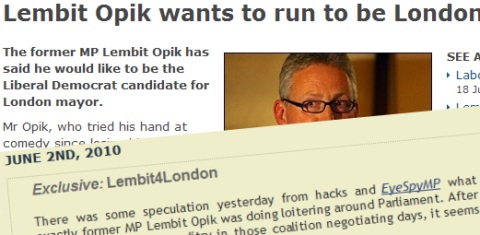 Lembit for London – Guido Fawkes