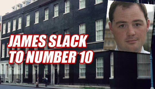James Slack New PM's Spokesman - Guido Fawkes Guido Fawkes