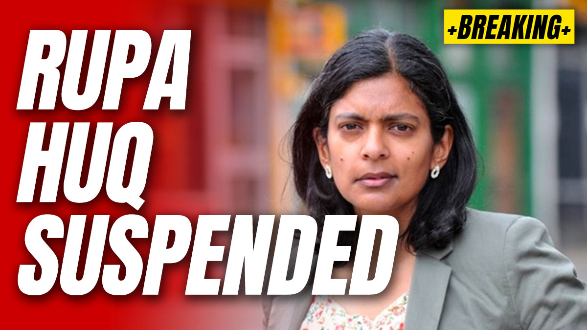Rupa Huq Suspended from Labour Party, Loses Whip – Guido Fawkes