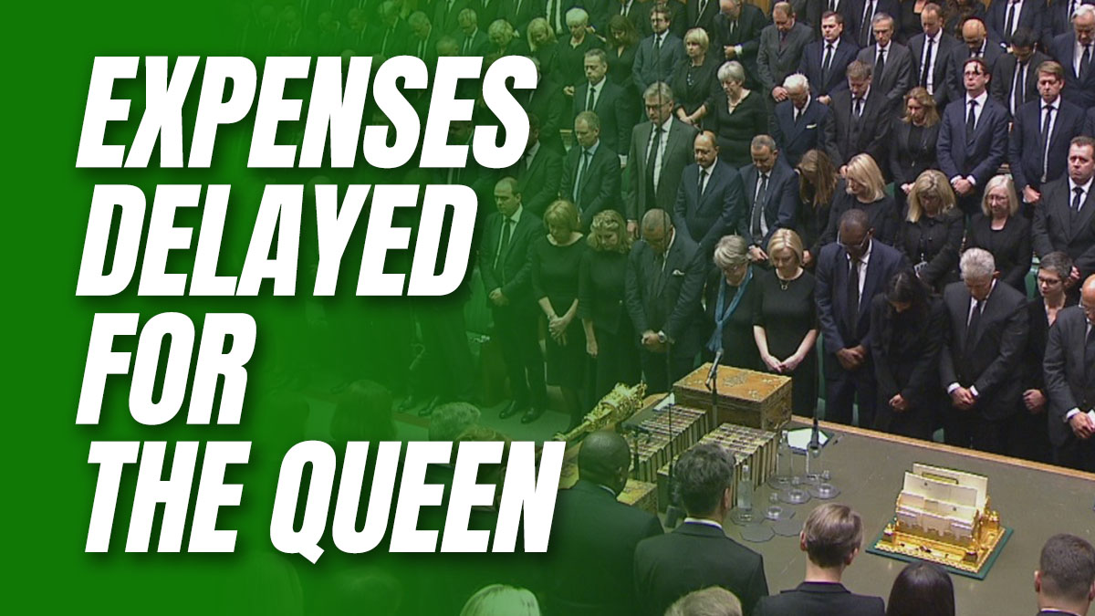 IPSA Pauses Publishing MP Expenses in Memory of The Queen – Guido Fawkes