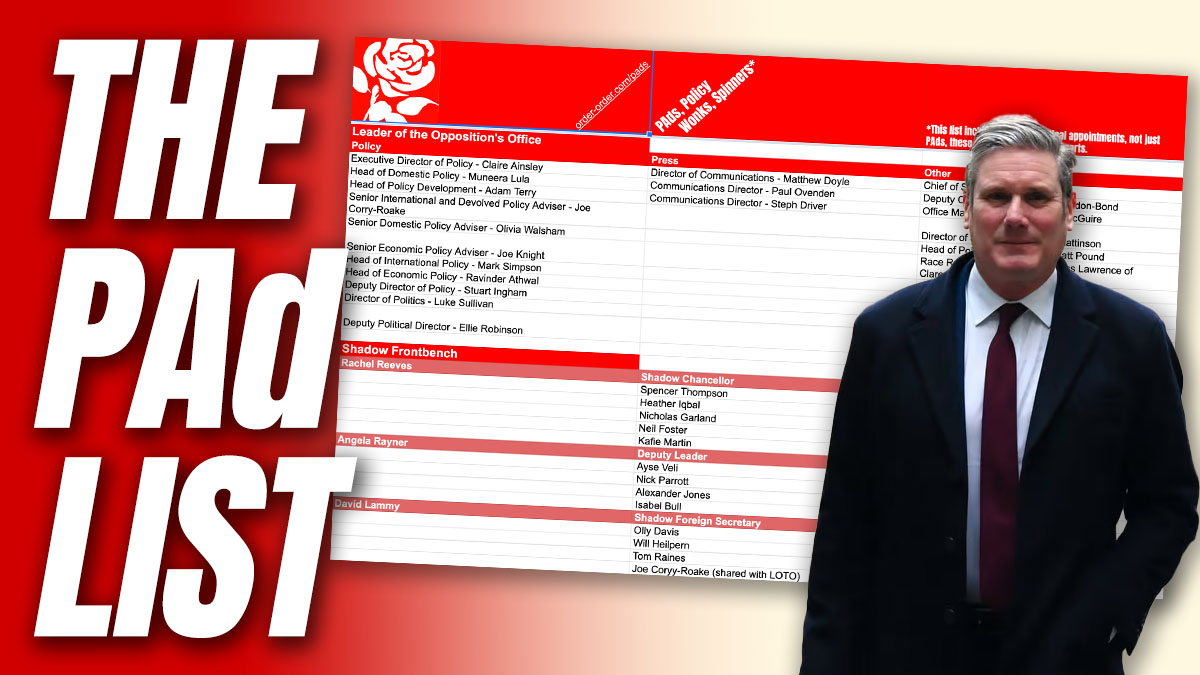 The PAd List – Guido Fawkes