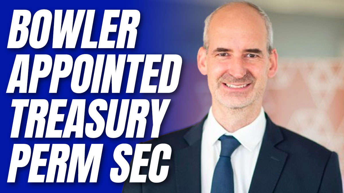 James Bowler Confirmed as New Treasury Permanent Secretary – Guido Fawkes