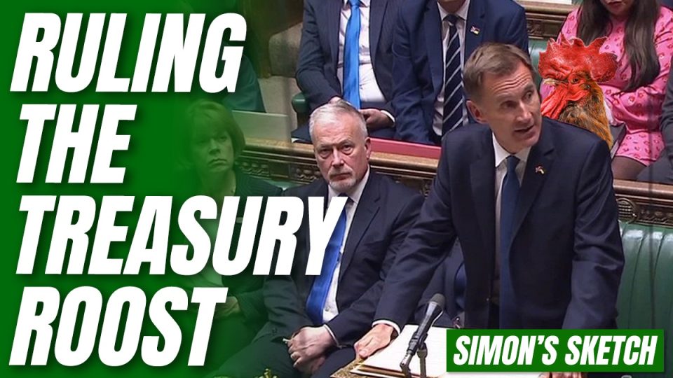 Treasury Questions: Chancellor Hunt Will Never Have To Do A Chicken Run ...
