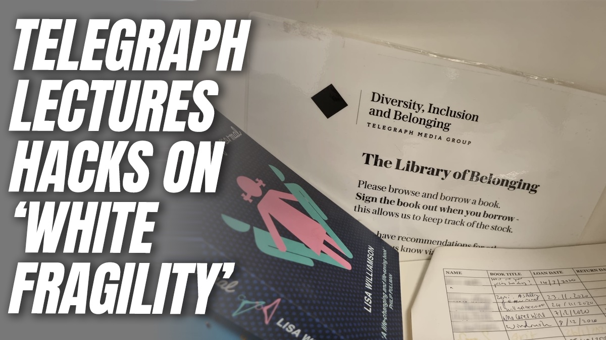 Telegraph's Woke Book Library – Not Many Withdrawals – Guido Fawkes