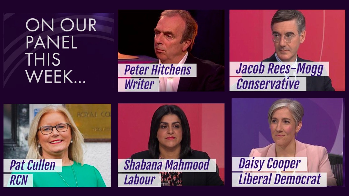 Who's On Question Time Tonight? #BBCQT – Guido Fawkes