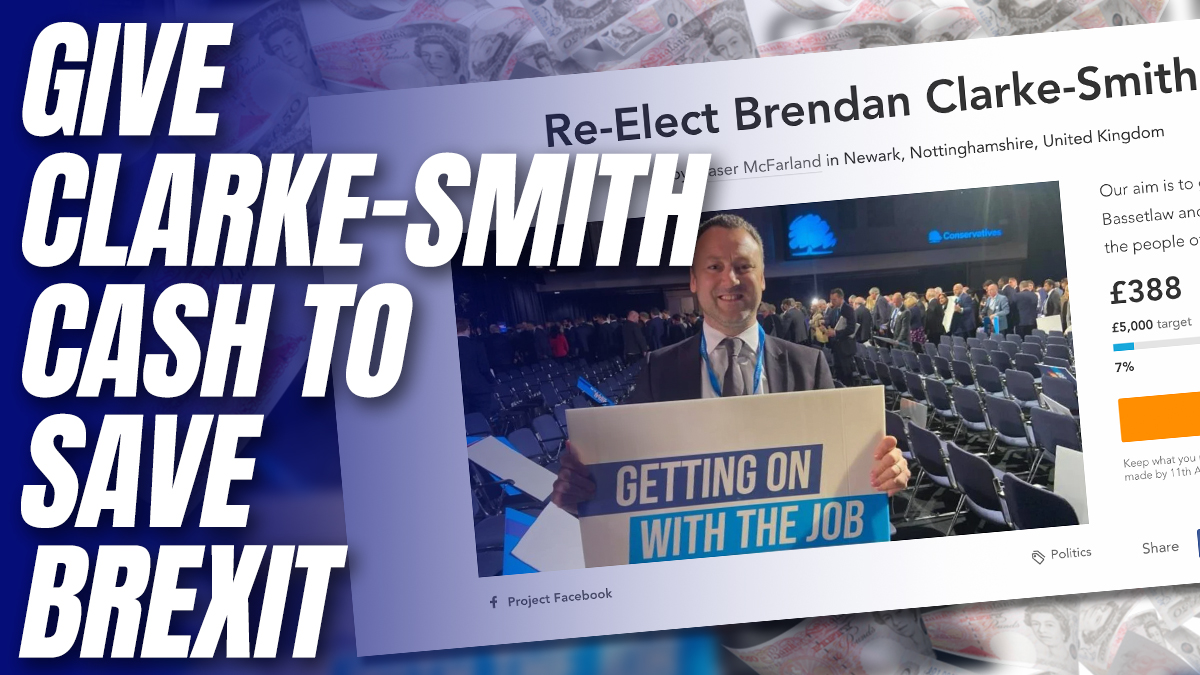 Brendan Clarke-Smith Crowdfunds for Re-Election Campaign – Guido Fawkes