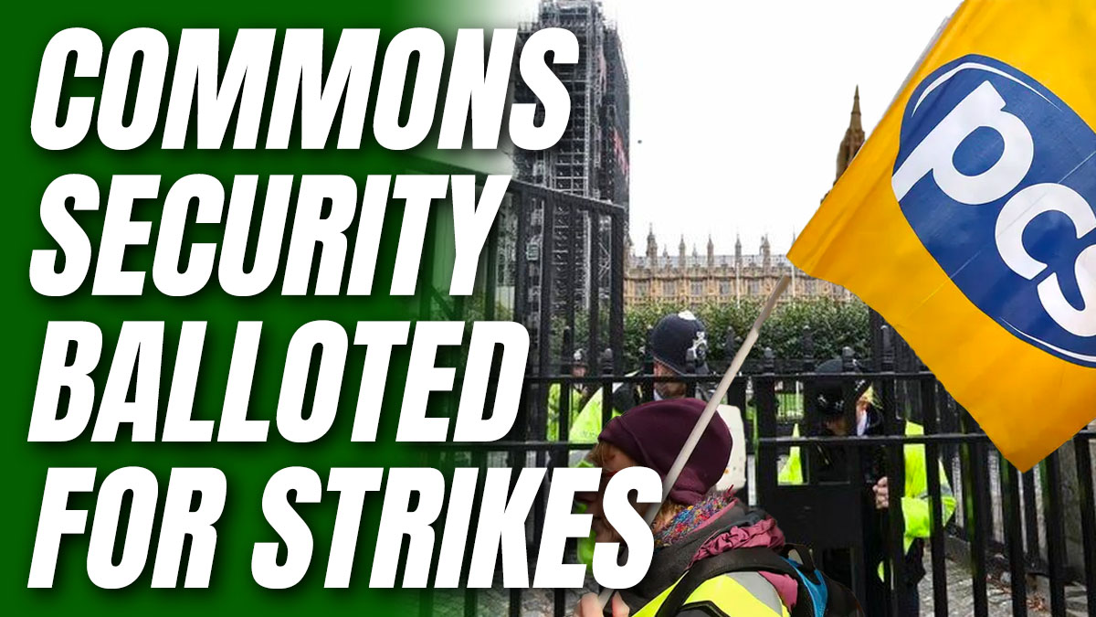 Parliamentary Security Guards to Be Balloted for Strike Action – Guido ...