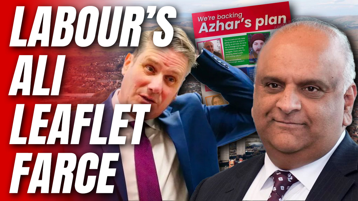 Azhar Ali-Branded Labour Leaflets Land In Rochdale – Guido Fawkes