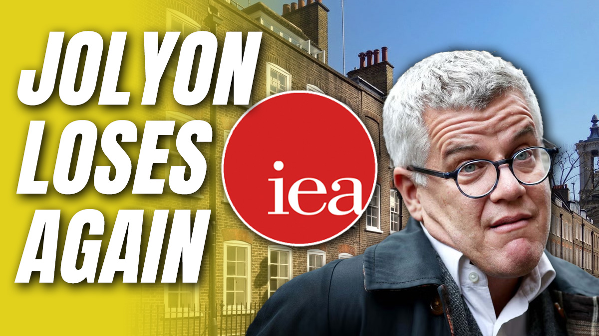 Good Law Project's Complaint Against IEA Thrown Out – Guido Fawkes
