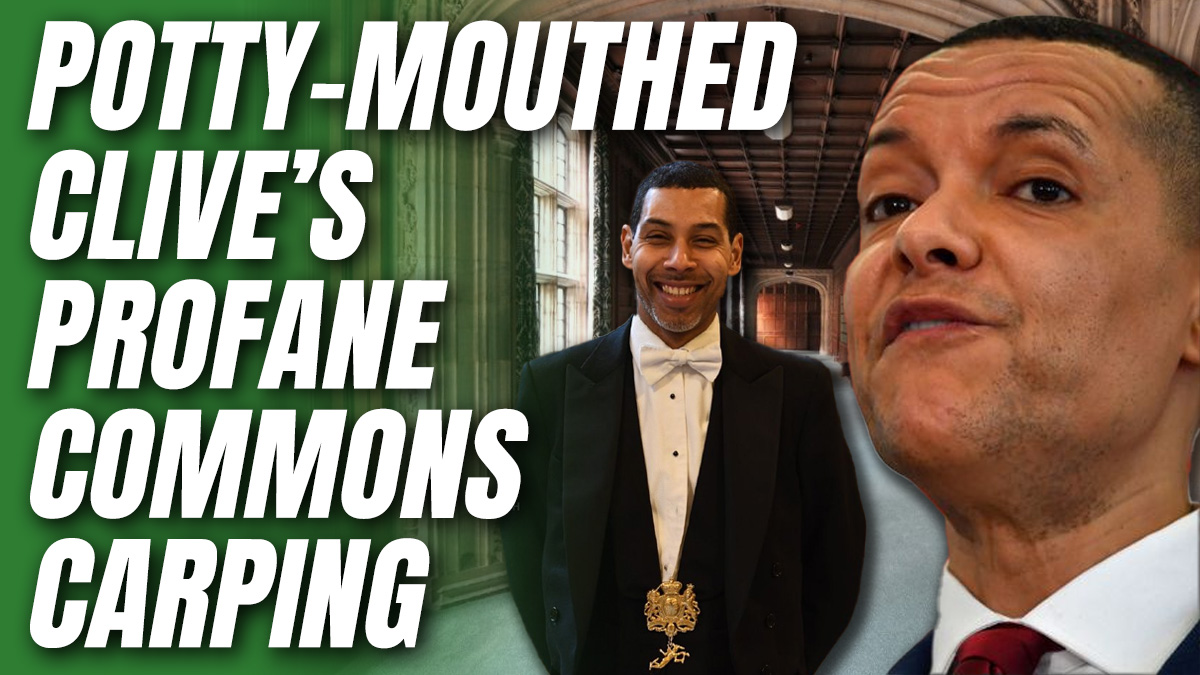 Clive Lewis' Sweary Rant At Commons Doorkeeper – Guido Fawkes