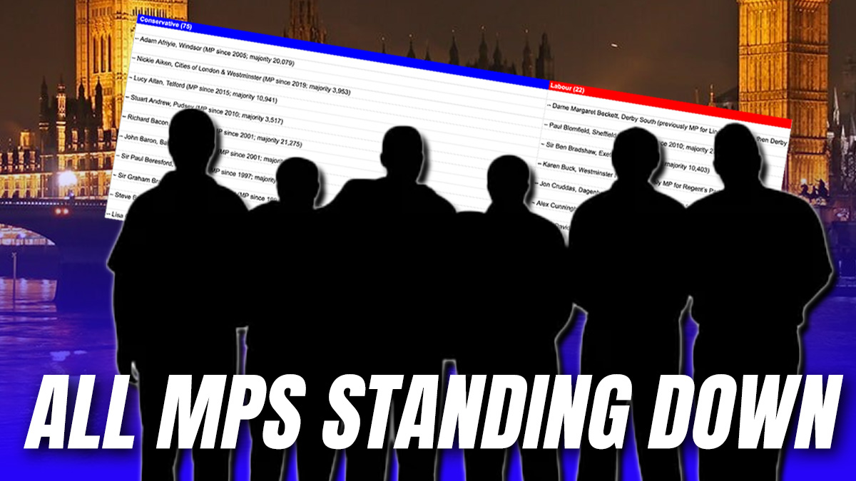 List of All the MPs Standing Down at the General Election – Guido Fawkes