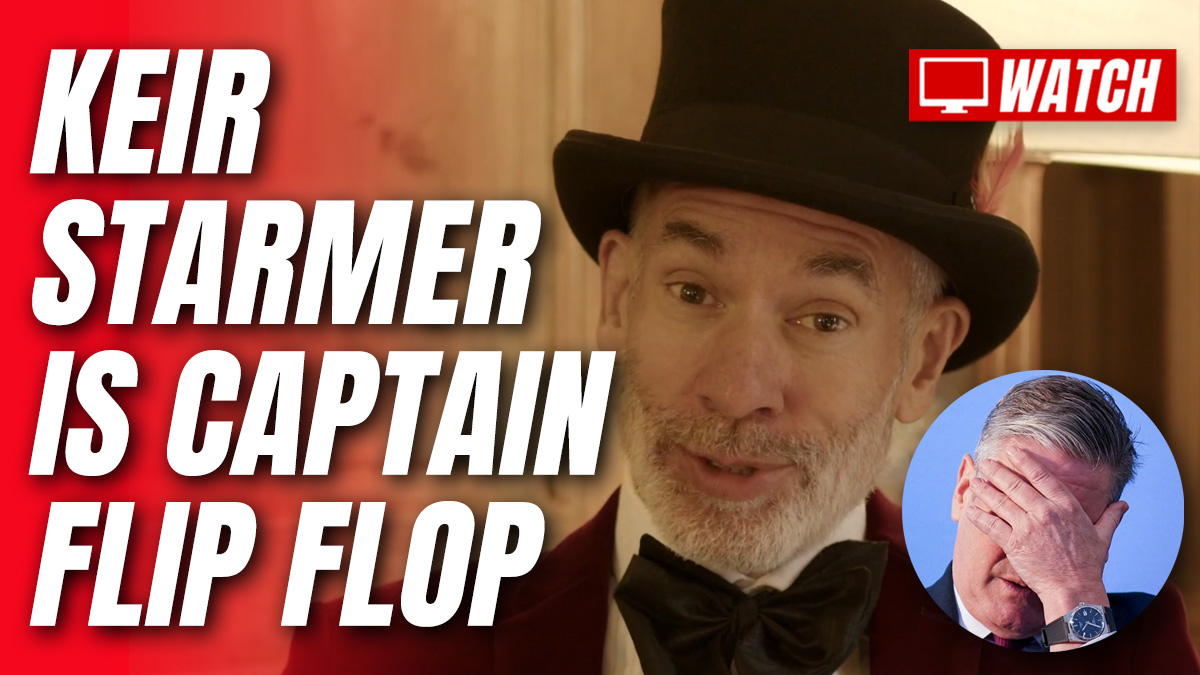 WATCH: Keir Starmer Is Captain Flip Flop – Guido Fawkes