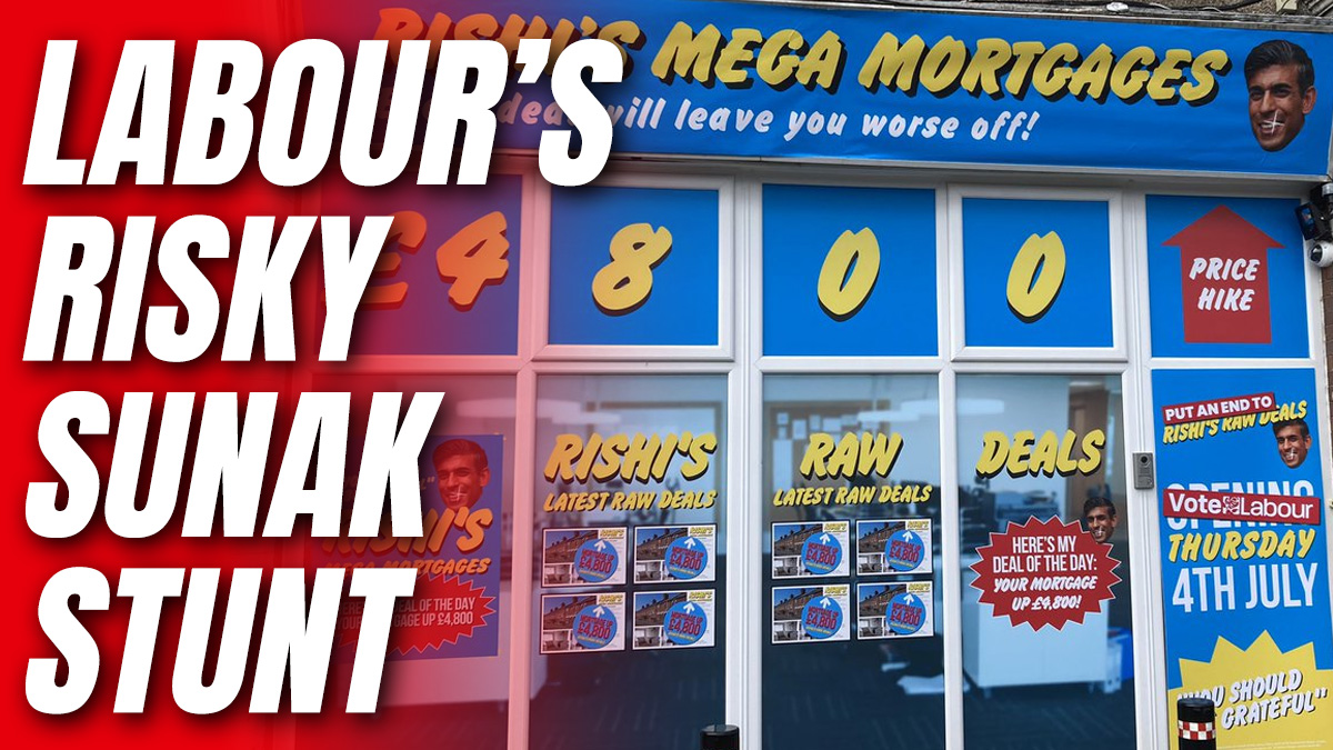 Risky Labour Stunt Portrays Sunak as British Asian Shop Keeper – Guido ...