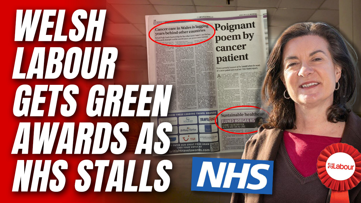 Welsh Labour Touts "Eco-Friendly" NHS as Waiting Lists Hit Record High ...