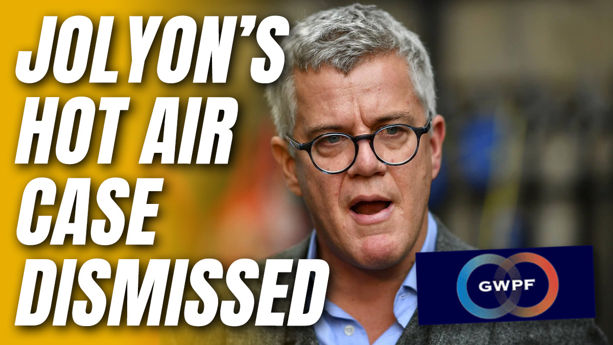 Charity Commission Dismisses Jolyon's Case Against Global Warming ...