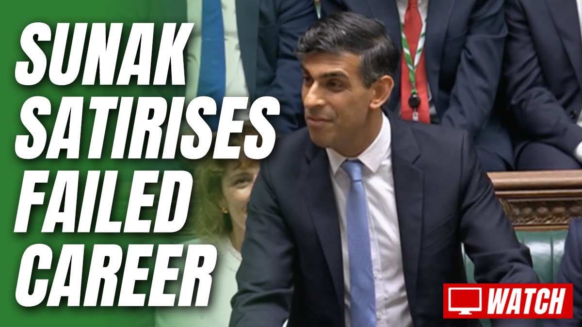 Sunak Jokes About His Downfall in King’s Speech Debate – Guido Fawkes