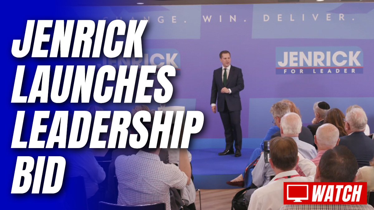 Jenrick Launches Leadership Bid With Speech – Guido Fawkes
