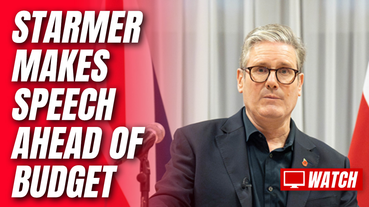 LIVE: Starmer Delivers Major Speech Ahead of Budget – Guido Fawkes