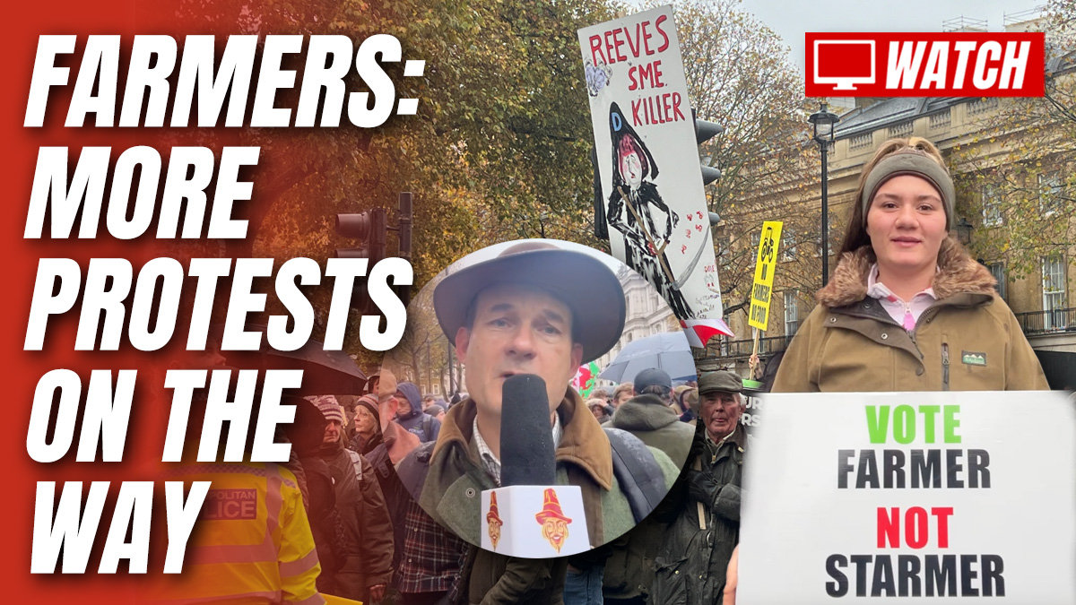 WATCH: Guido Speaks to Furious Farmers at Anti-Tax Protest – Guido Fawkes