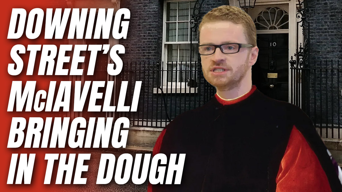 No 10 Head Honcho Morgan McSweeney on Bumper Pay Package – Guido Fawkes