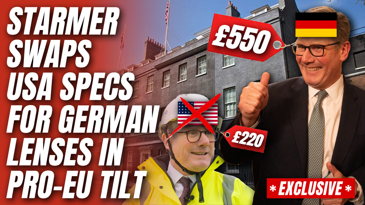 Starmer Swaps "Man of the People" Glasses for Luxury High-Value German ...