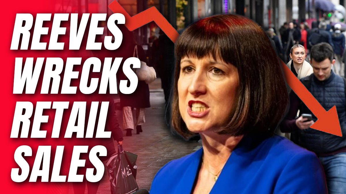Retail Sales Nosedive After Reeves Record Tax Raid – Guido Fawkes