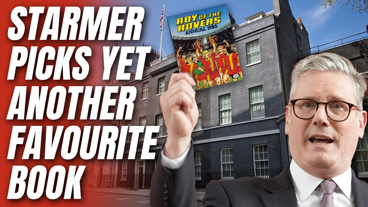 Starmer Picks Football Comic as New 'Favourite Book' – Guido Fawkes