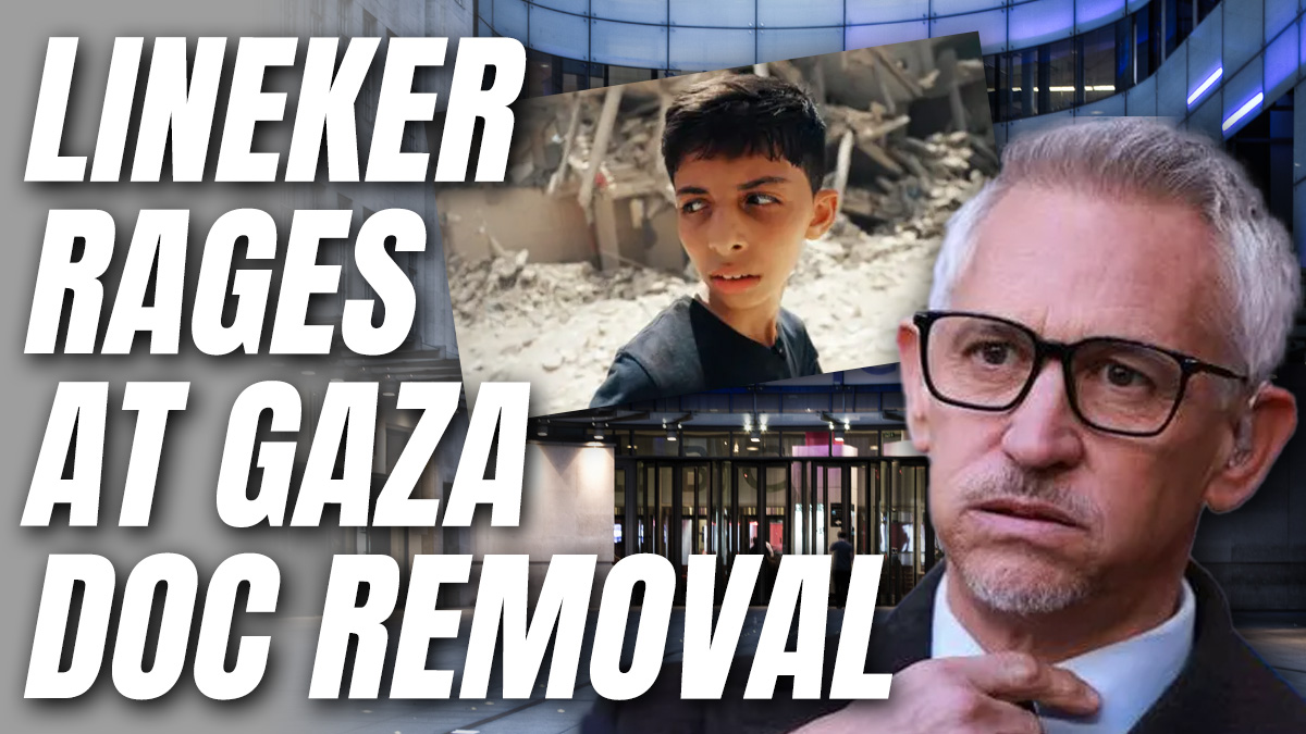 Gary Lineker: BBC's Removal of Hamas Documentary is 'Racist' – Guido Fawkes