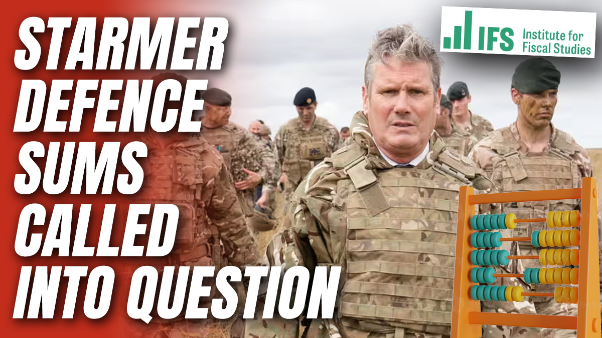 Starmer's Defence Boost Sums Don't Add Up – Guido Fawkes