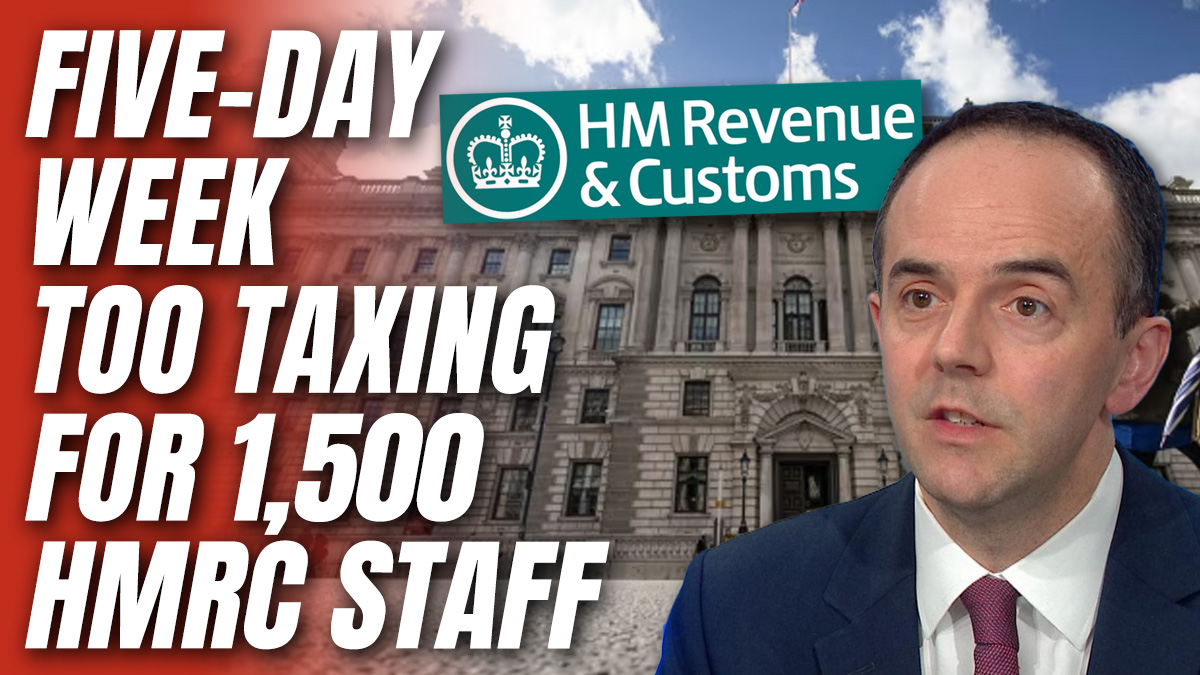 Over a Thousand HMRC Staff Now Working Four Day Weeks – Guido Fawkes