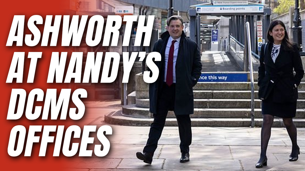 Jon Ashworth Visited Nandy's Office Twice in a Personal Capacity ...