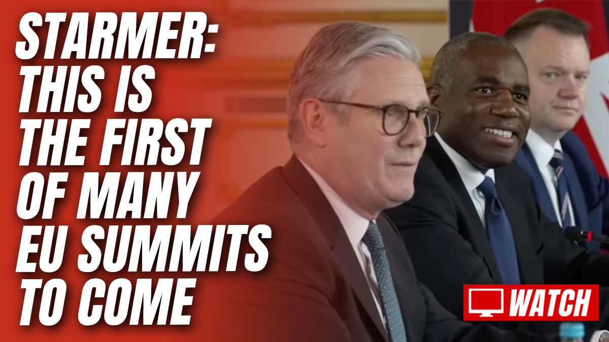 Starmer: Surrender Deal Marks 'New Era' With EU – Guido Fawkes
