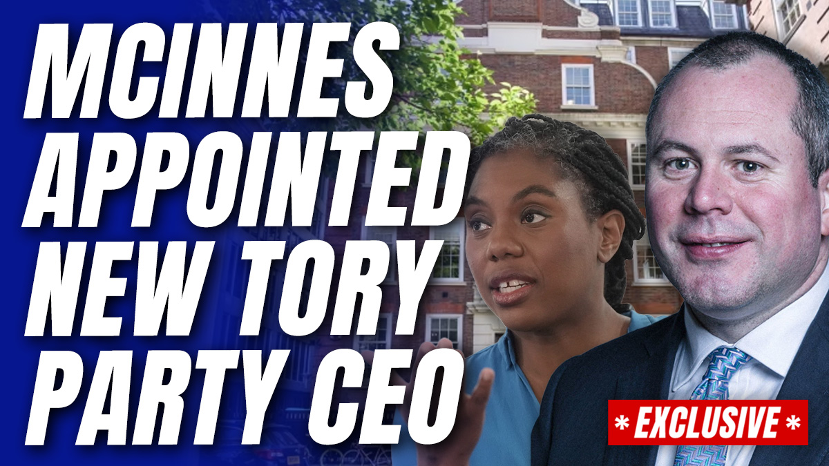 EXC: Mark McInnes Appointed CEO of CCHQ in Kemi Team Shakeup – Guido Fawkes