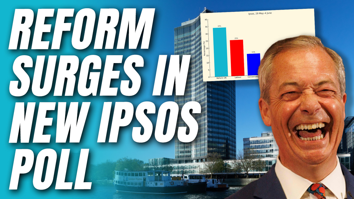 Reform Hits 34% in First Ipsos Poll Since General Election – Guido Fawkes