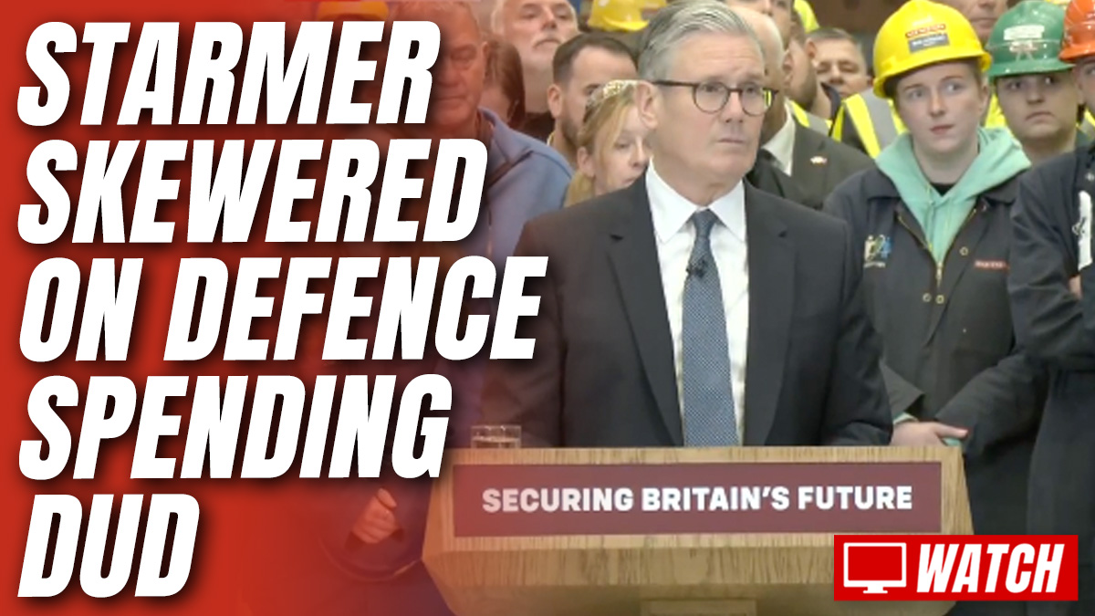 WATCH: Strategic Defence Review Descends Into Shambles Over Failure to ...