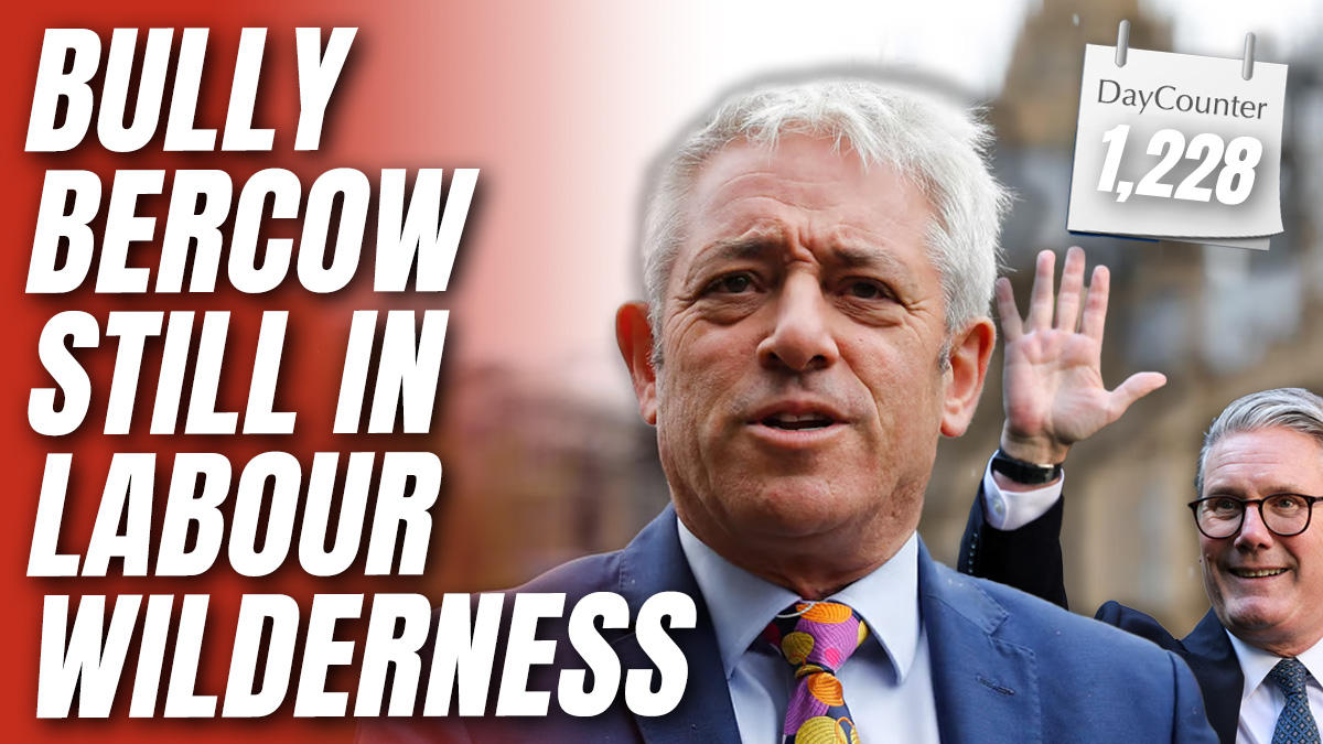 John Bercow Still Under Investigation by Labour After 1,228 Days ...