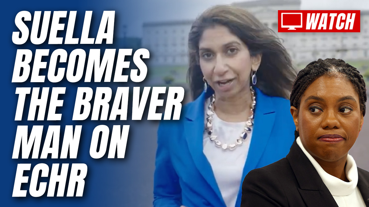 WATCH: Braverman Gets Ahead of LOTO to Make Case for Leaving ECHR – Guido Fawkes