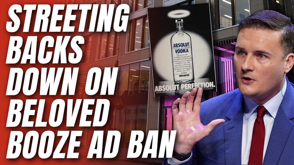 Labour U-Turns on Alcohol Advertising Ban in IPPR Fail – Guido Fawkes
