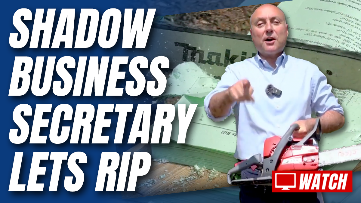 WATCH: Tory MP Andrew Griffith Destroys Labour's Employment Bill with ...