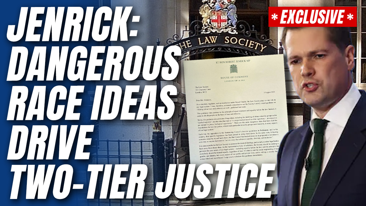 EXC: Jenrick Demands Law Society Withdraws Mad New 'Race & Ethnicity ...