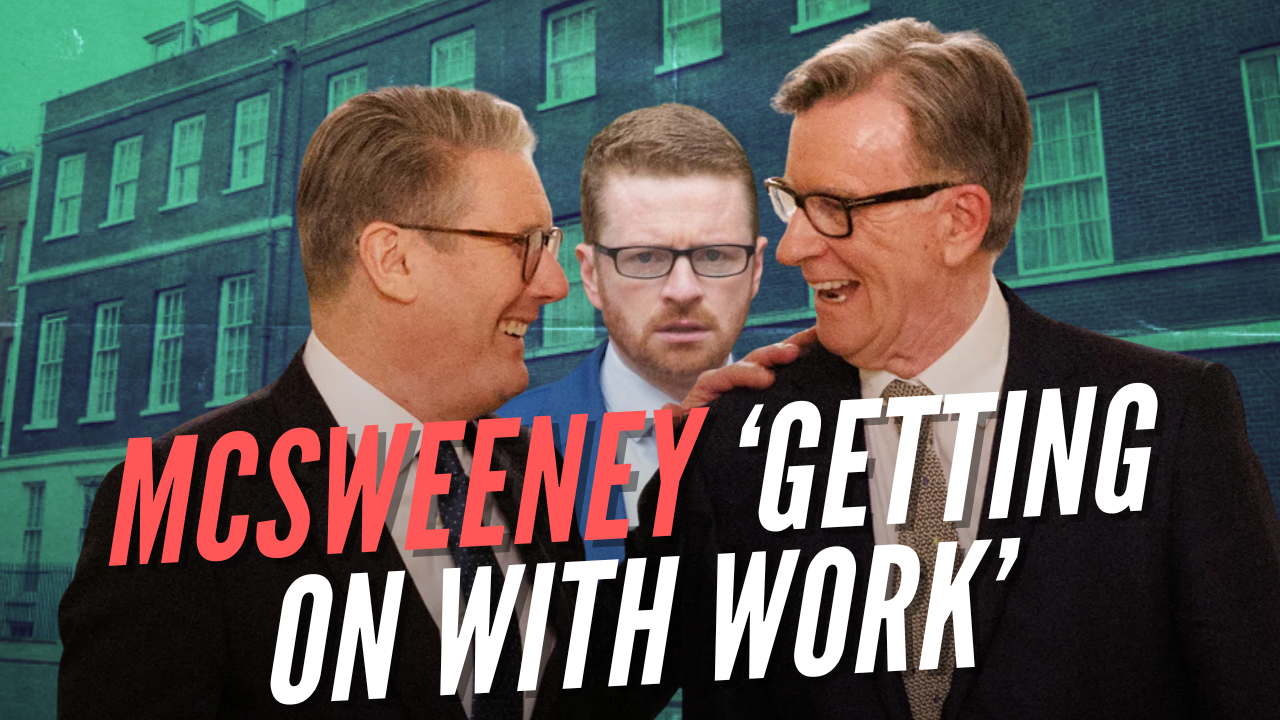 Starmer 'Has Confidence' in Morgan McSweeney – Guido Fawkes