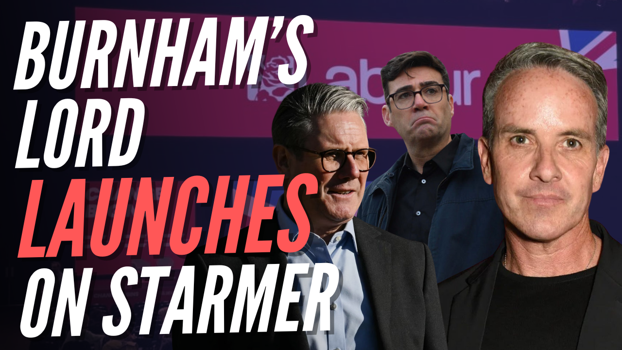Burnham Ally Sacha Lord Slams Starmer's 'Disaster' Leadership – Guido ...