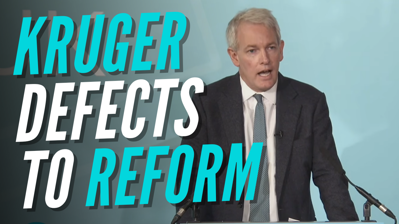 Danny Kruger Defects to Reform as 'Head of Preparing for Government ...