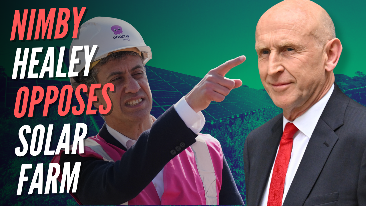 John Healey Heads for Bust-Up with Miliband Over Solar Farm Plans ...