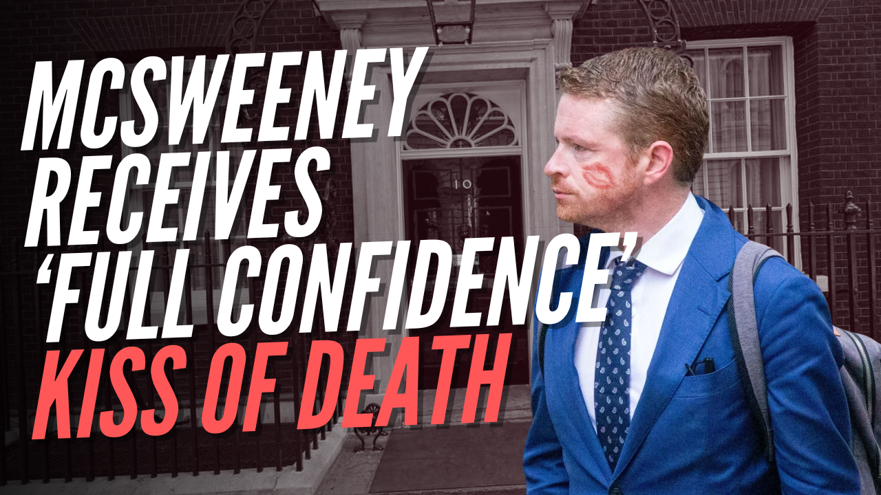 Number 10 Insists Starmer Has Full Confidence in McSweeney After All ...
