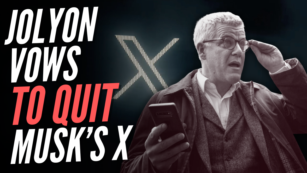 Jolyon Announces Sad Departure From Musk's X – Guido Fawkes