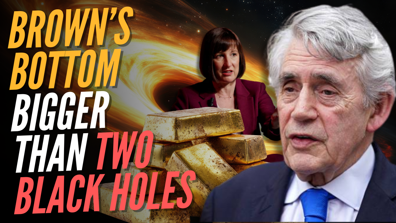 Brown's Gold Sell-Off Would Net Over £50 Billion Today – Guido Fawkes