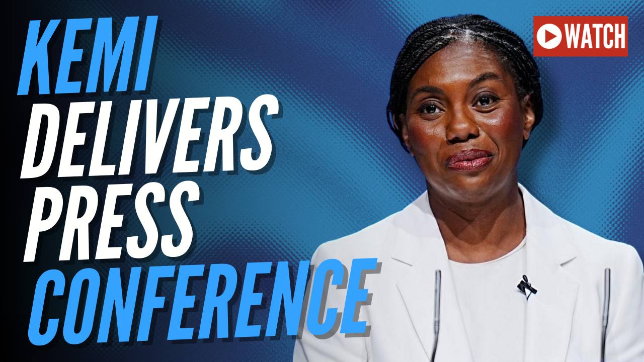 LIVE: Kemi Delivers 'Landmark' Press Conference – Guido Fawkes