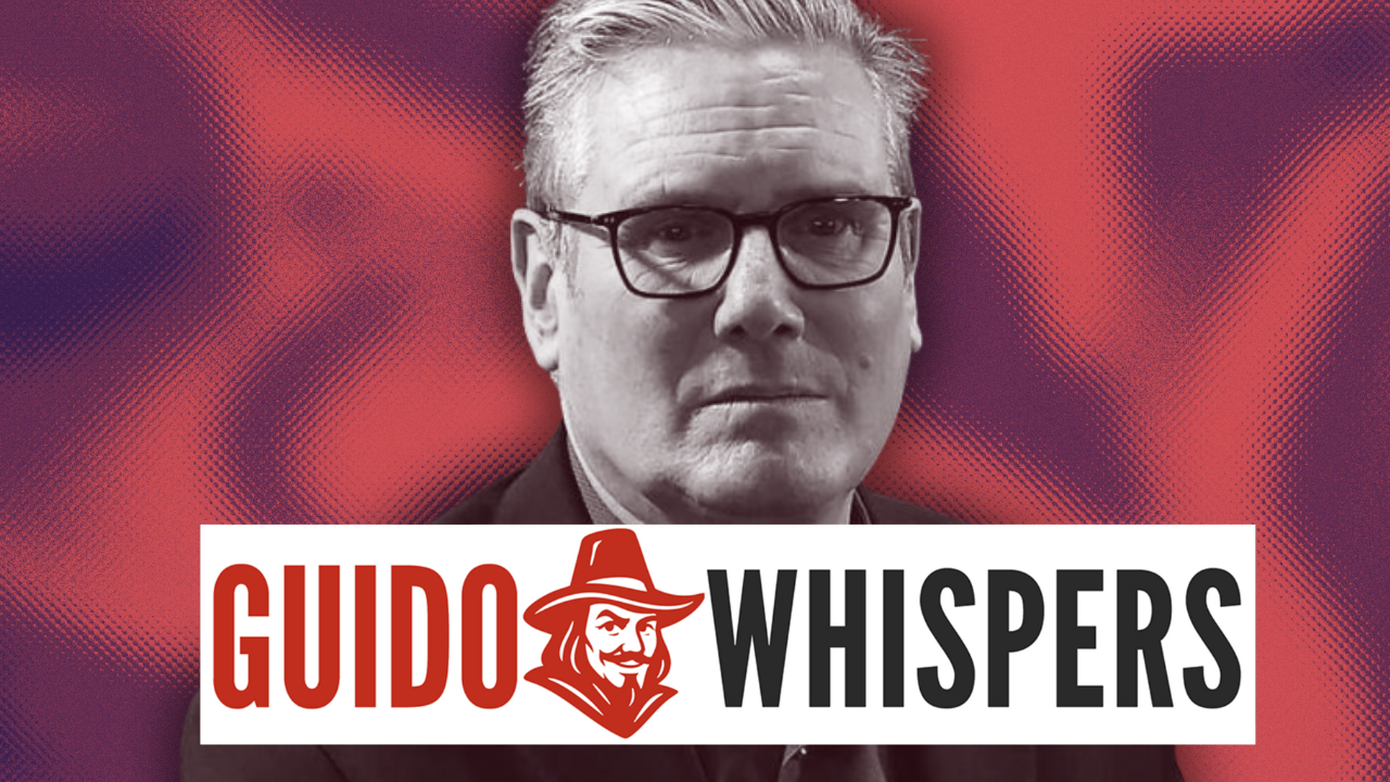 Guido Whispers: Starmer in the Red – Guido Fawkes