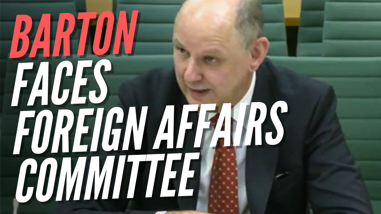 LIVE: Ex-FCDO Chief Sir Philip Barton Gives Evidence on Mandelson ...